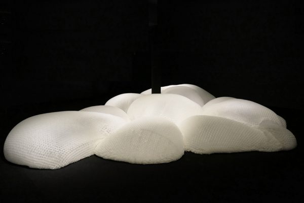 Emilie Faïf, scénographe plasticienne, sculpture textile éco ...