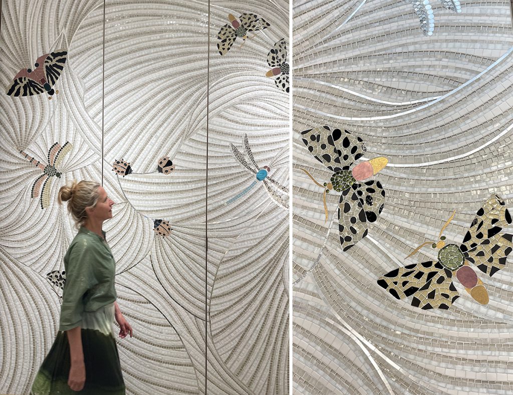 Mathilde Jonquière, artist, bespoke contemporary mosaic, French savoir ...