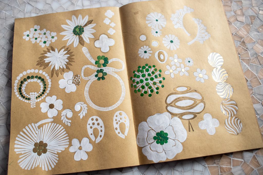 Mathilde Jonquière, artist, bespoke contemporary mosaic, French savoir ...