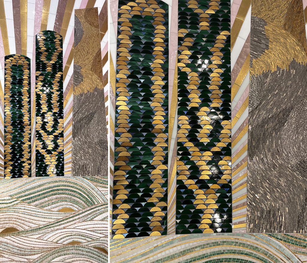 Mathilde Jonquière, artist, bespoke contemporary mosaic, French savoir ...