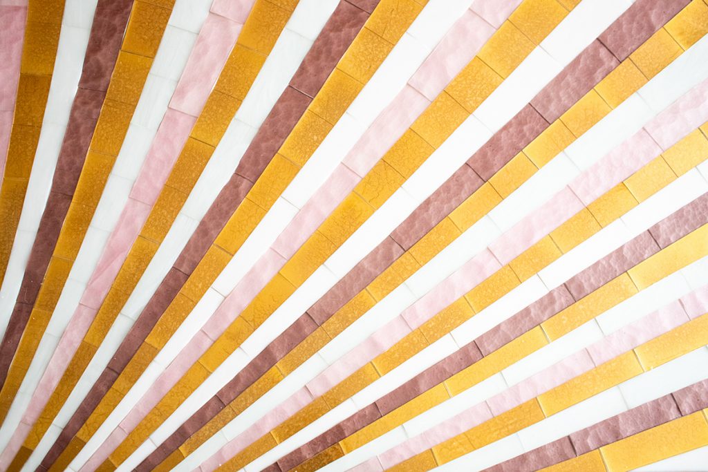 Mathilde Jonquière, artist, bespoke contemporary mosaic, French savoir ...