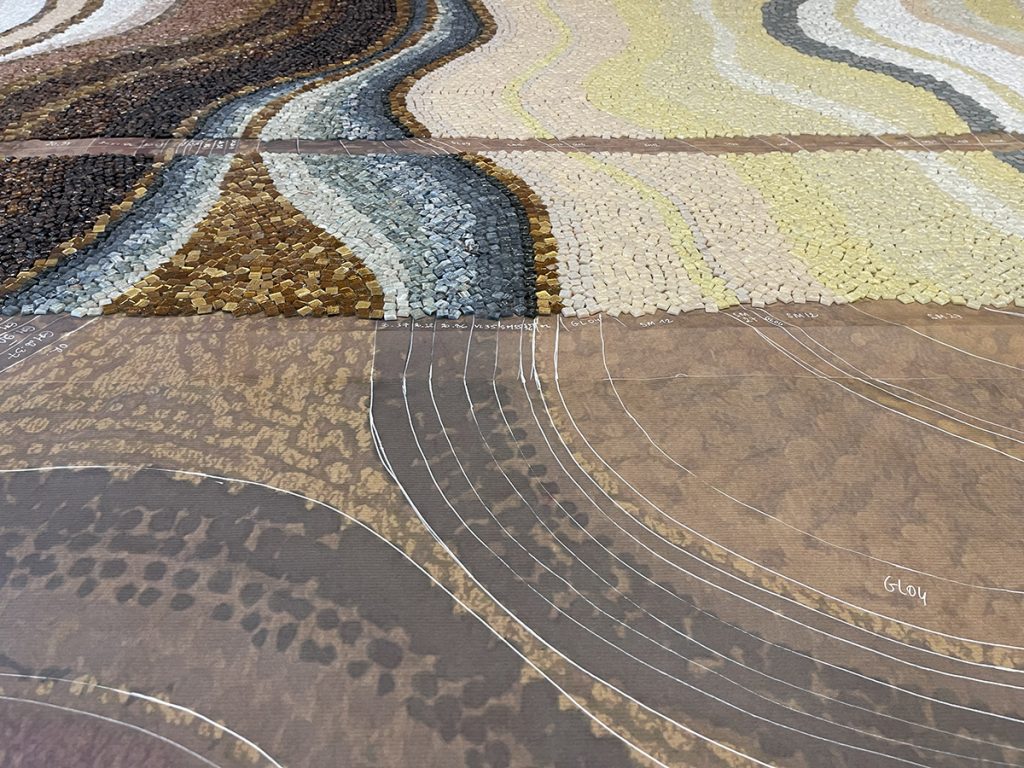 Mathilde Jonquière, artist, bespoke contemporary mosaic, French savoir ...